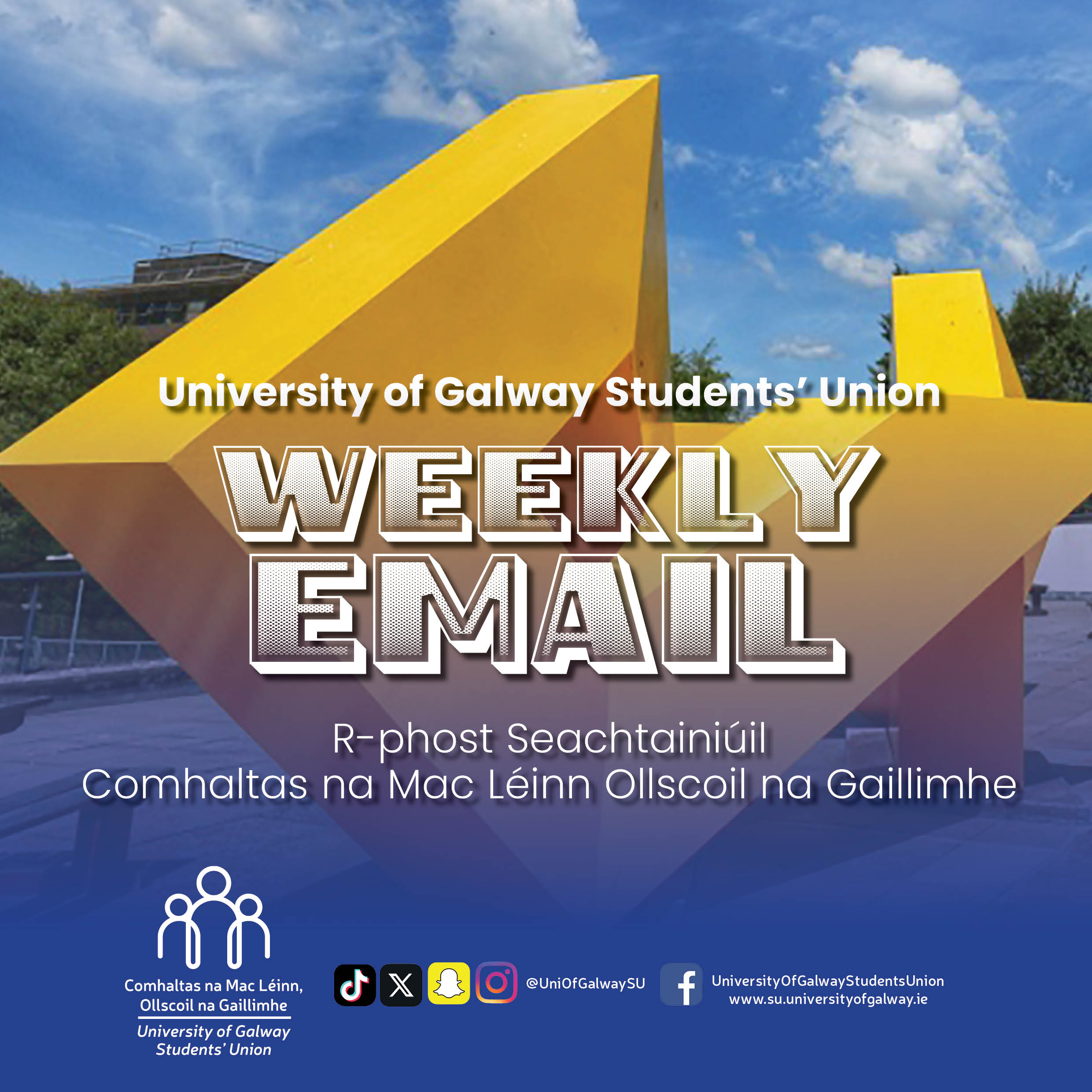 Weekly Email | Communications | University of Galway